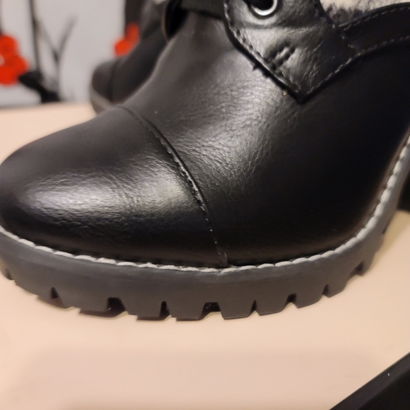 BCB GENERATION | Shoes | Bcb Generation Ladies Black Ivory Plaid Boots ...
